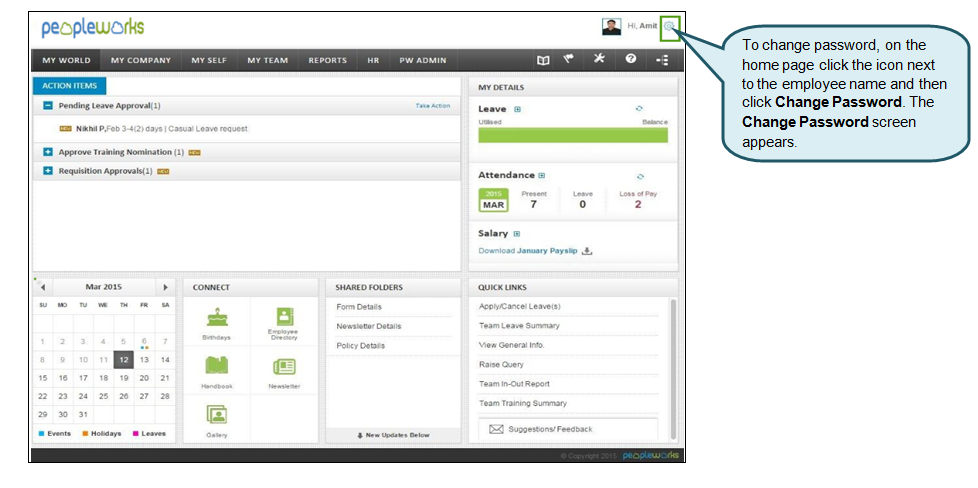 Employee User Manual - Step 1